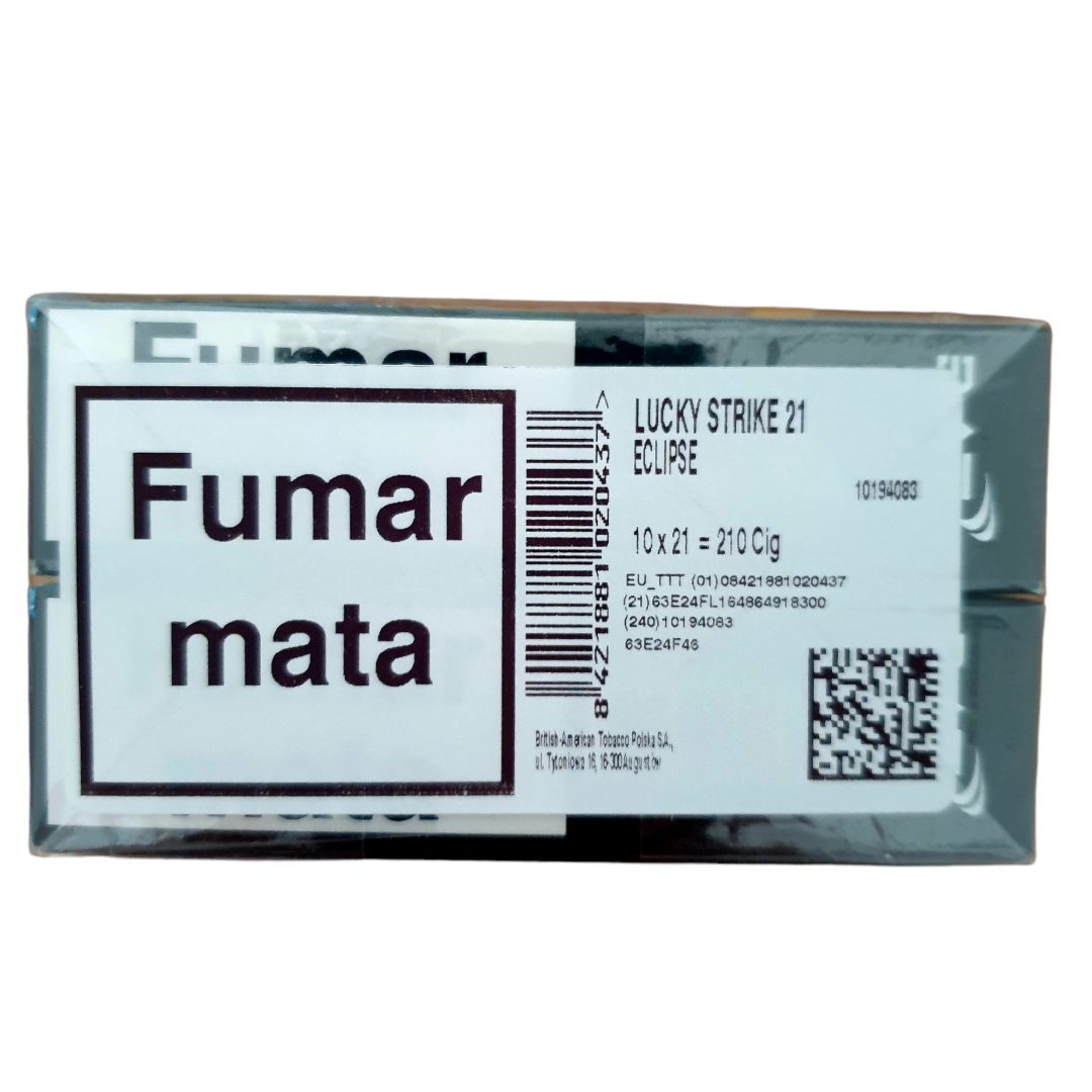 Cigarettes Lucky Strike Eclipse Menthol - Plan fumeurs