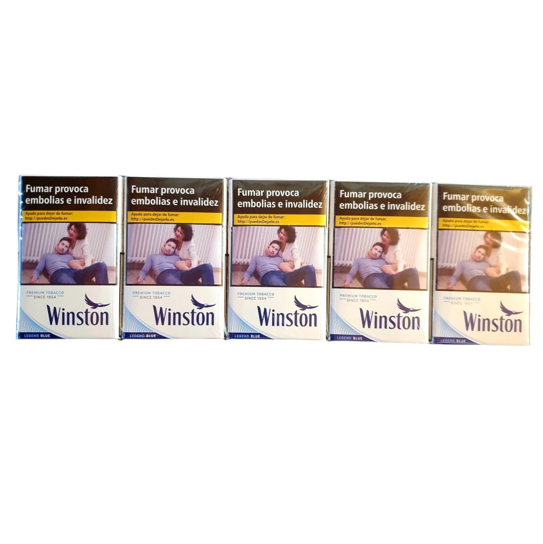 Winston Blue Light cigarettes - Plan fumeurs